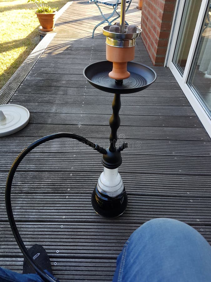 Shisha stock image. Image of shisha, tabak, smoking, backyard - 75682559