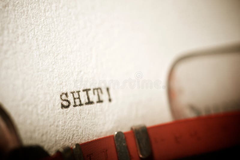 Shit concept view stock photo. Image of page, paper - 277715202