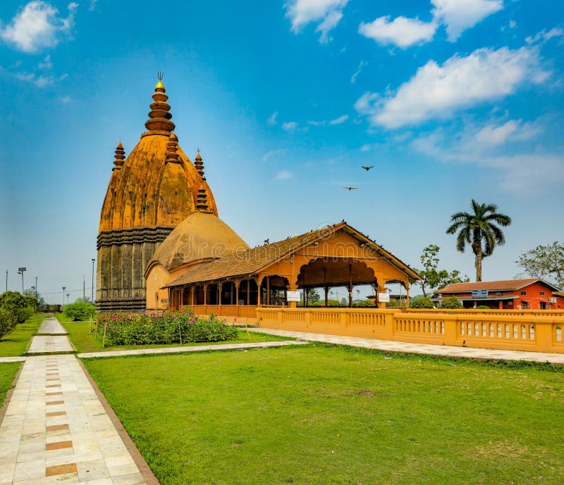 Beautiful Sivadol Temple in Sivasagar, Assam, India. Stock Image ...