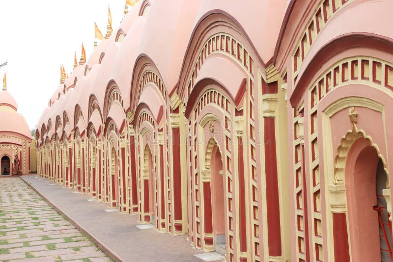 108 Shiva Temple at Burdwan, West Bengal, India. Stock Photo - Image of ...
