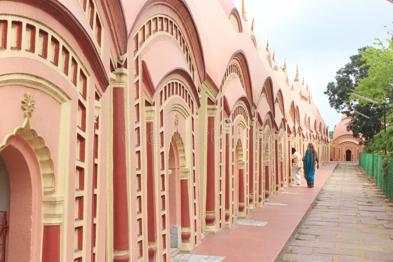 108 Shiva Temple at Burdwan, West Bengal, India. Stock Image - Image of ...