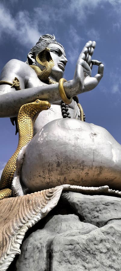 Shive Statue at Murudeshwar Udupi Karnataka India Editorial Image ...
