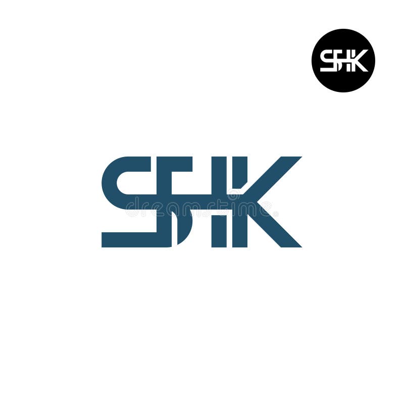 Shk Monogram Stock Illustrations – 17 Shk Monogram Stock Illustrations ...