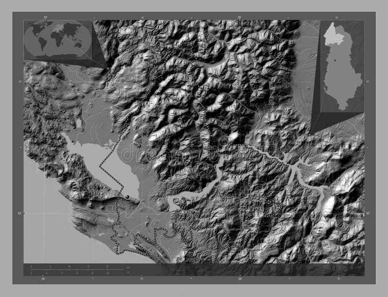 Shkoder, Albania. Bilevel. Capital Stock Illustration - Illustration of ...