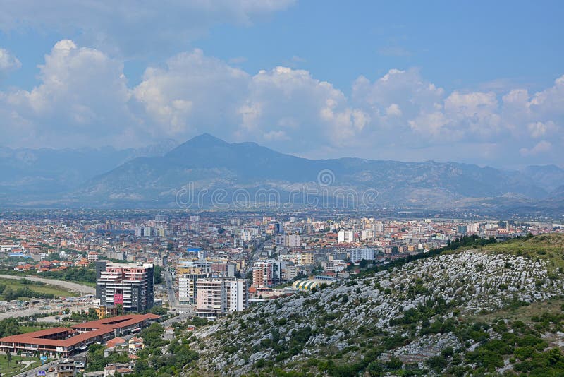 Lin Village on Ohrid Lake, Albania Stock Image - Image of albania, city ...