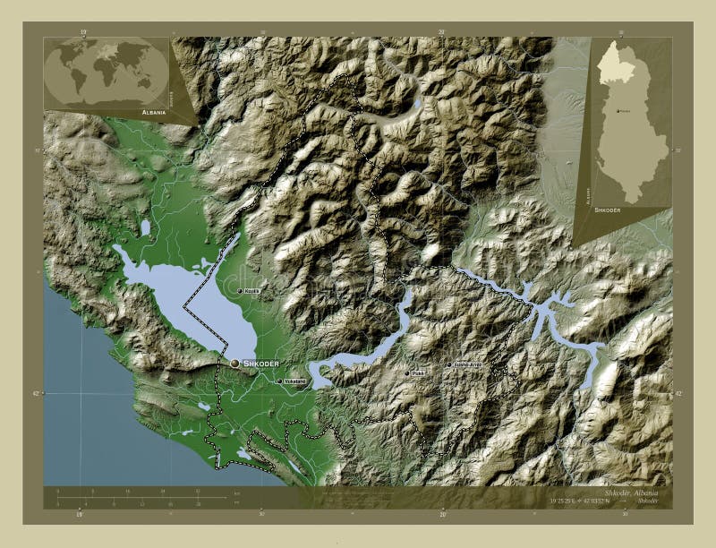 Shkoder Map Stock Illustrations – 86 Shkoder Map Stock Illustrations ...