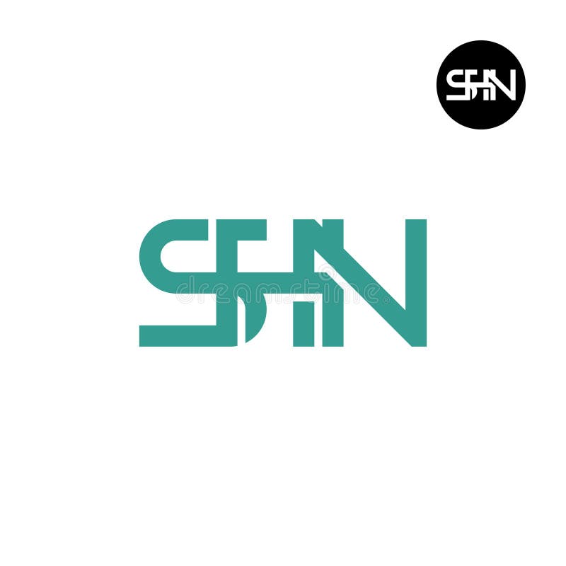 Shn Monogram Stock Illustrations – 14 Shn Monogram Stock Illustrations ...