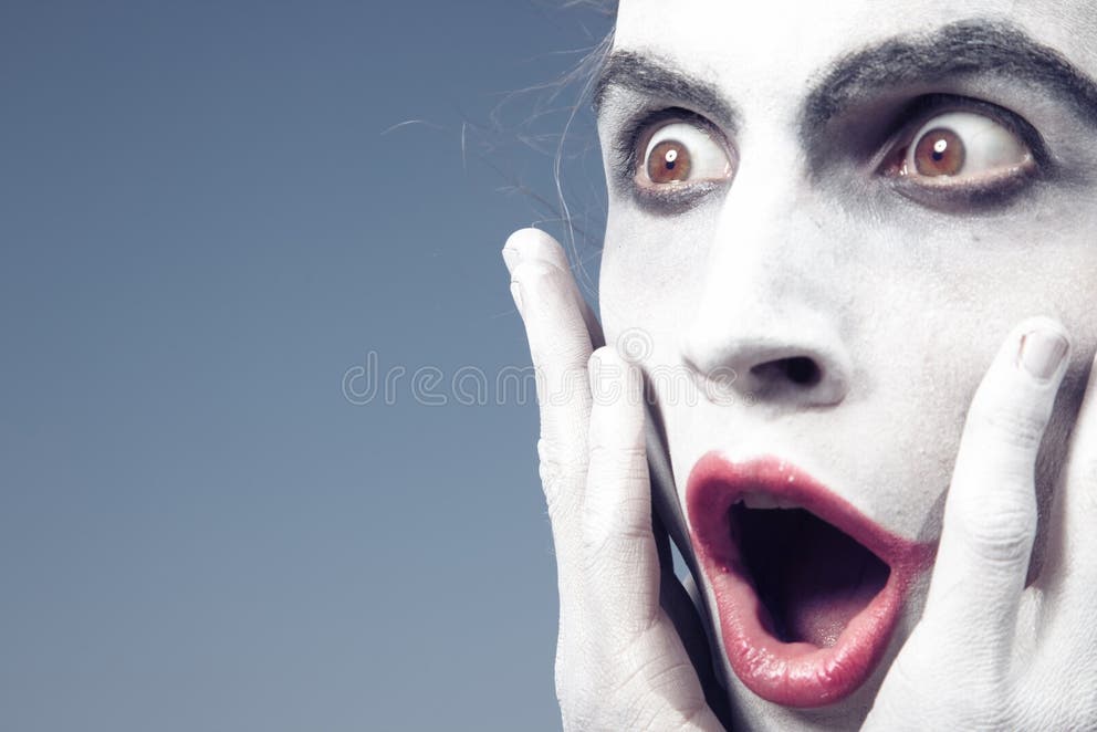 Shock stock image. Image of fright, dread, closeup, fear - 26823017