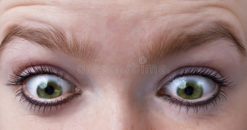 Shock stock photo. Image of stress, beautiful, look, eyeball - 27319636