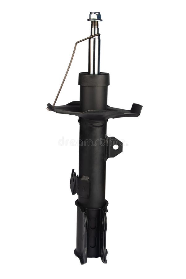 Shock Absorber for Front Wheels of Motor Vehicles, Isolated Stock Photo ...