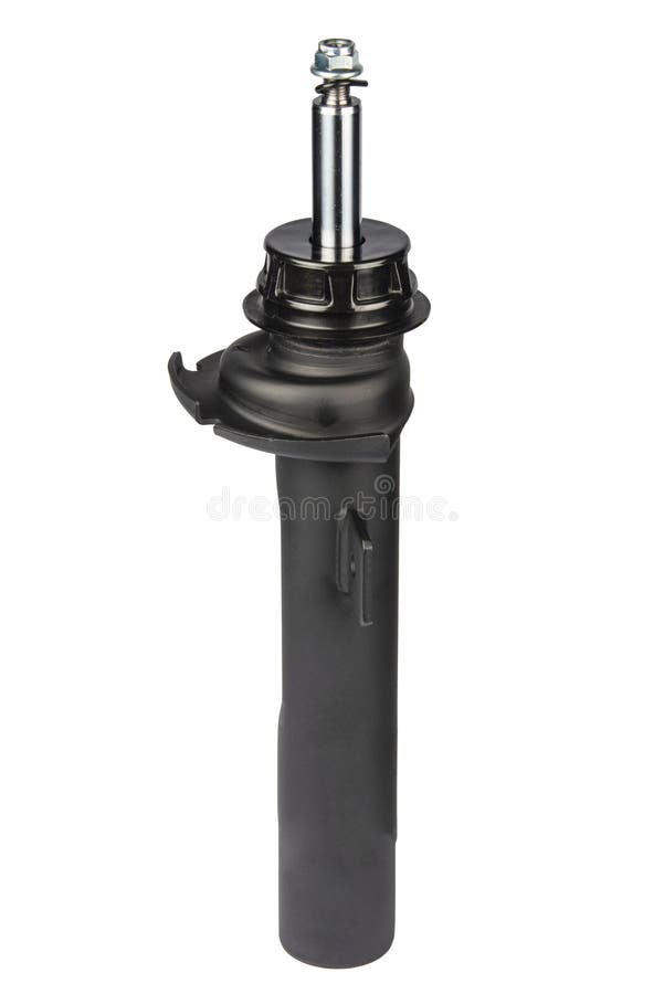 Shock Absorber for Front Wheels of Motor Vehicles, Isolated Stock Image ...
