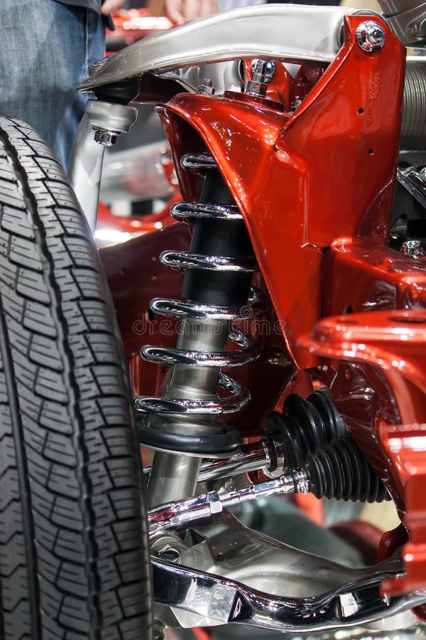 Shock absorber stock image. Image of transportation, suspension - 48033287