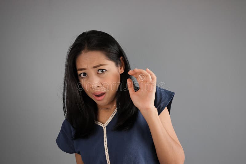 Shock and fear woman. stock image. Image of looking, happy - 60993197