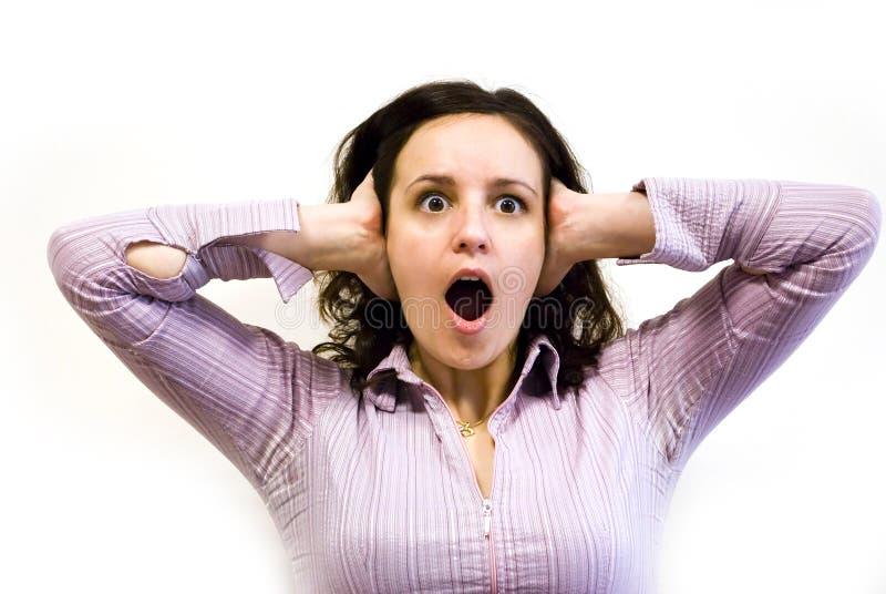 Shocked stock image. Image of businesswoman, competent - 12909657