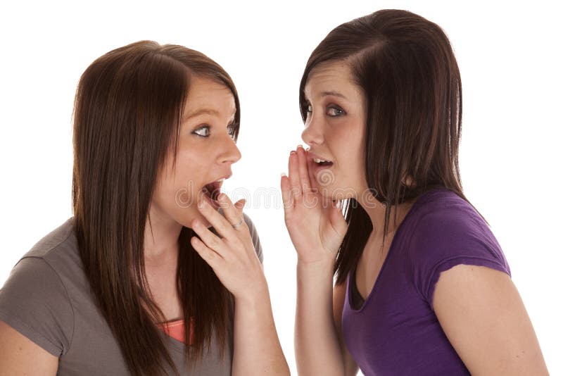 Shocked stock image. Image of females, gossiping, listening - 19906291