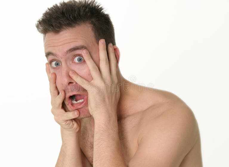 Shocked! stock photo. Image of alert, wide, face, freaked - 82064