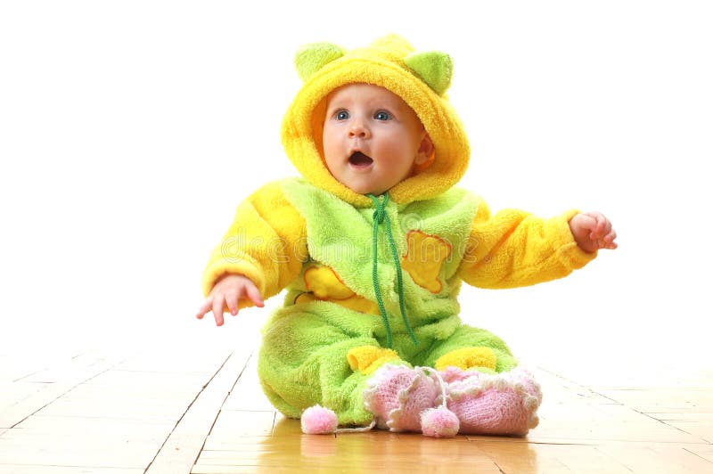 Shocked baby stock image. Image of cute, months, child - 4367537