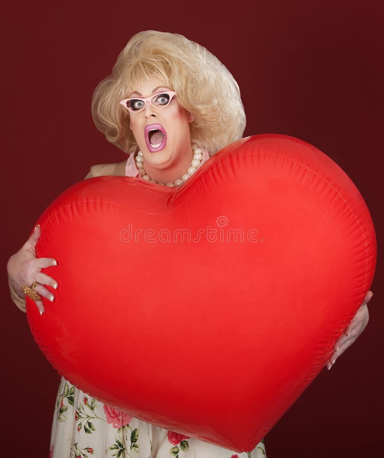 Shocked Drag Queen stock photo. Image of makeup, drag - 23462600