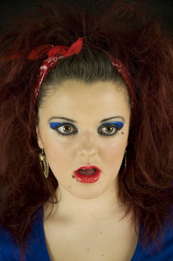 Shocked girl stock photo. Image of lady, horrified, eyes - 22319574