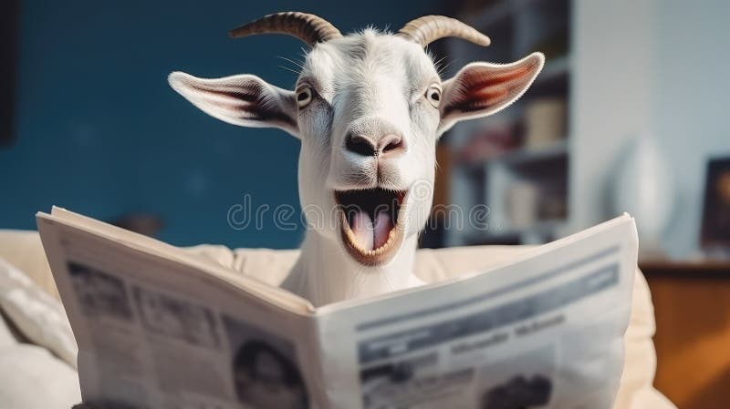 Goat Reading Art Stock Photos - Free & Royalty-Free Stock Photos from ...