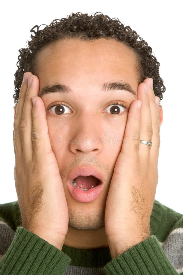 Shocked Man stock photo. Image of teenager, teens, teen - 3802420