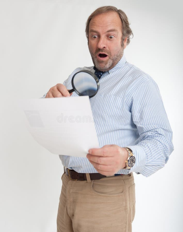 Shocking news stock image. Image of report, clause, caucasian - 41087663