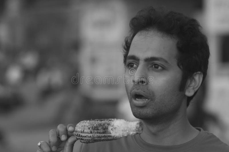 This is Shocking Scene Dude Stock Photo - Image of eating, classic ...