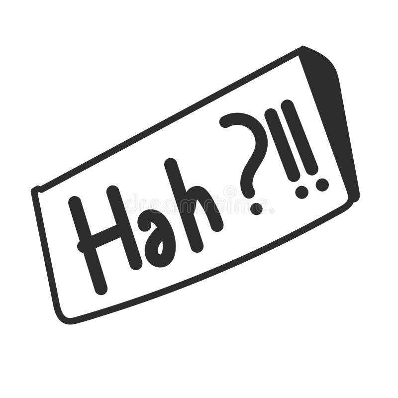 Hah Word Stock Illustrations – 21 Hah Word Stock Illustrations, Vectors ...