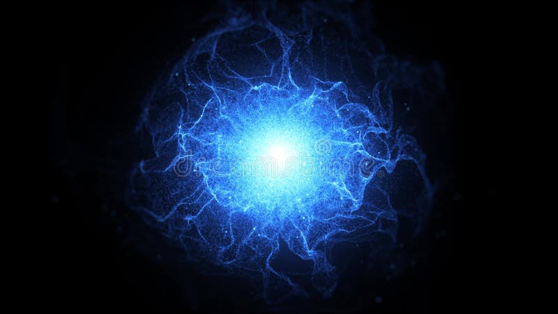 Shockwave Fluid Particles Background Loop Stock Video - Video of ...