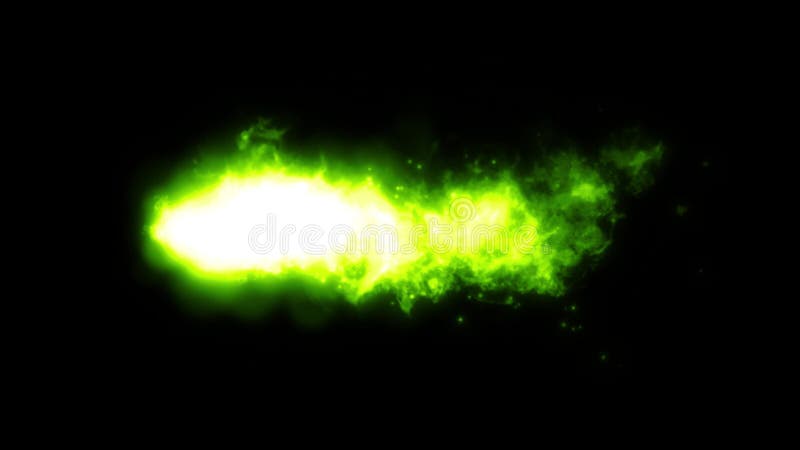 Shockwave Power Fire Meteor Loop Stock Footage - Video of comet, motion ...