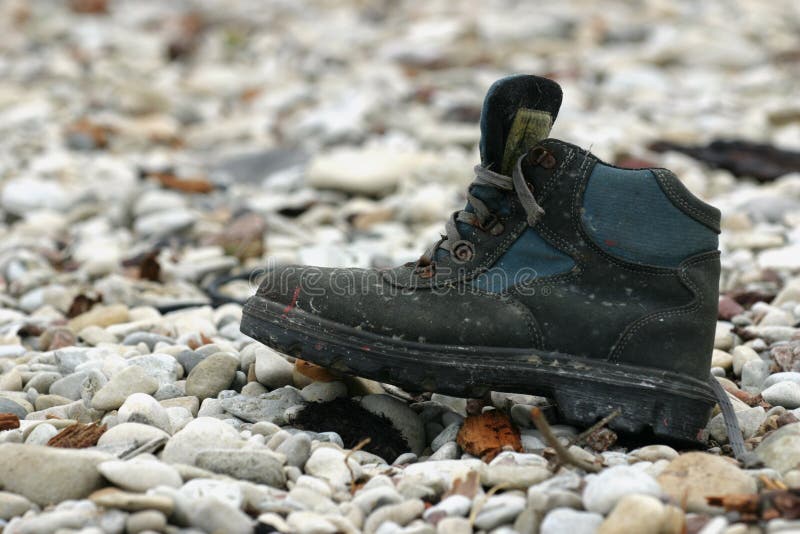 Lost shoe stock photo. Image of shoe, abandoned, junk - 50573400