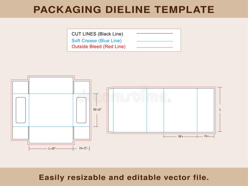 Shoe Box, Match Box Template Design, Vector File Stock Vector ...