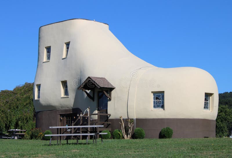 The Shoe House stock image. Image of 1948, tent, architecture - 280793341