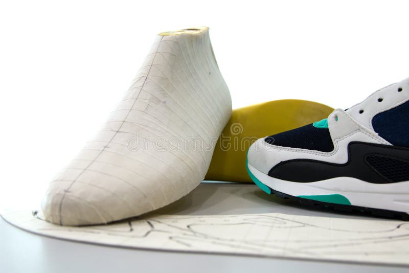 Shoe Maker Design Tool & Equipment Stock Photo - Image of sportshoe ...