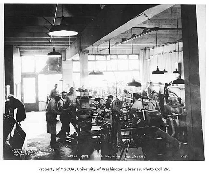 Shoe Manufacturing Plant Interior Picture. Image: 222351290