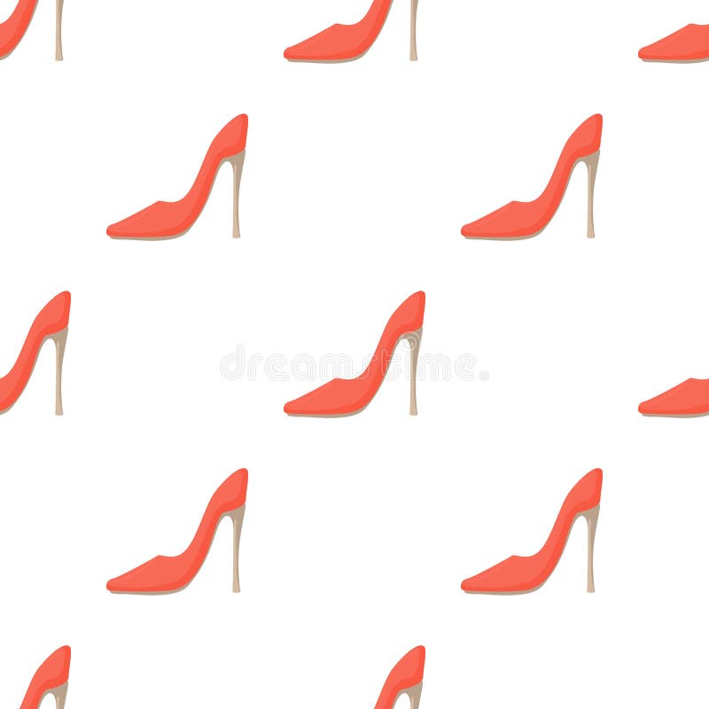 Shoe Pattern Seamless Vector Stock Vector - Illustration of background ...
