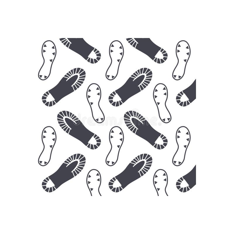 Shoe Print Template Printable