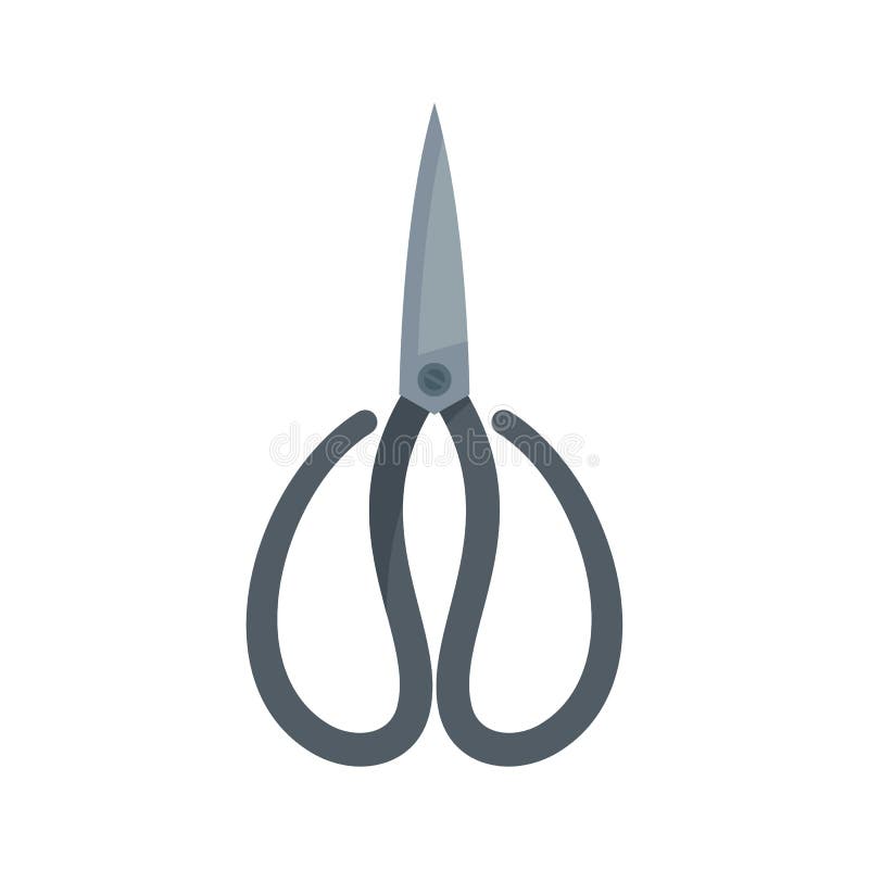 Shoe Repair Scissors Icon Flat Isolated Vector Stock Vector ...
