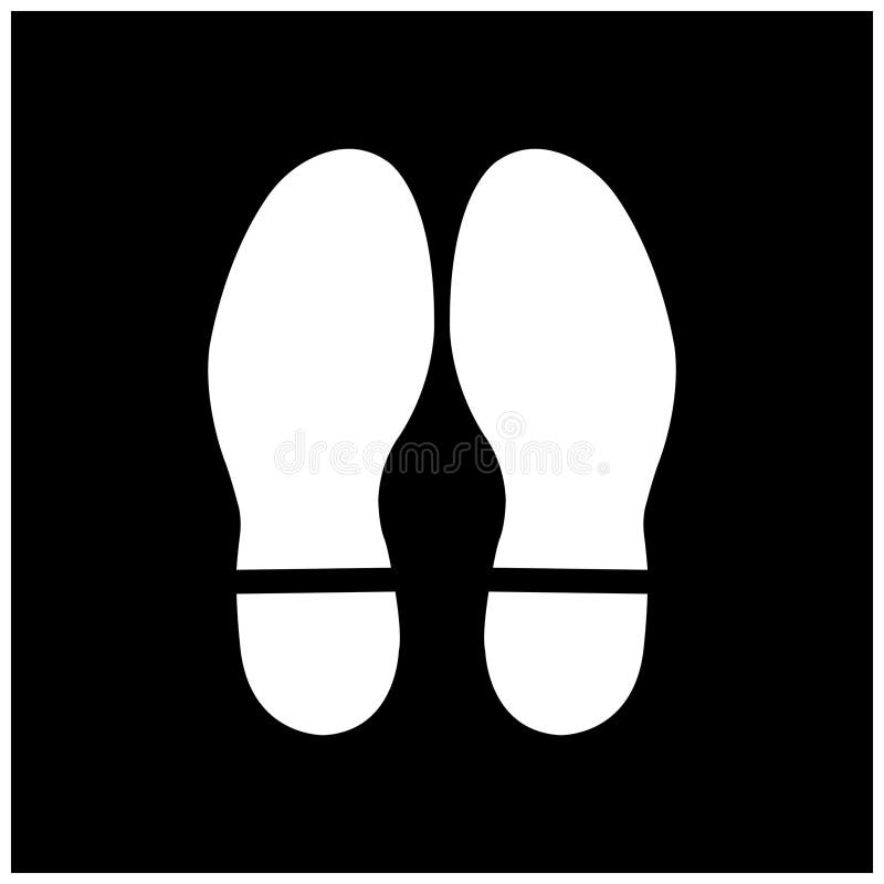 Shoe sole icon logo design stock vector. Illustration of graphic ...