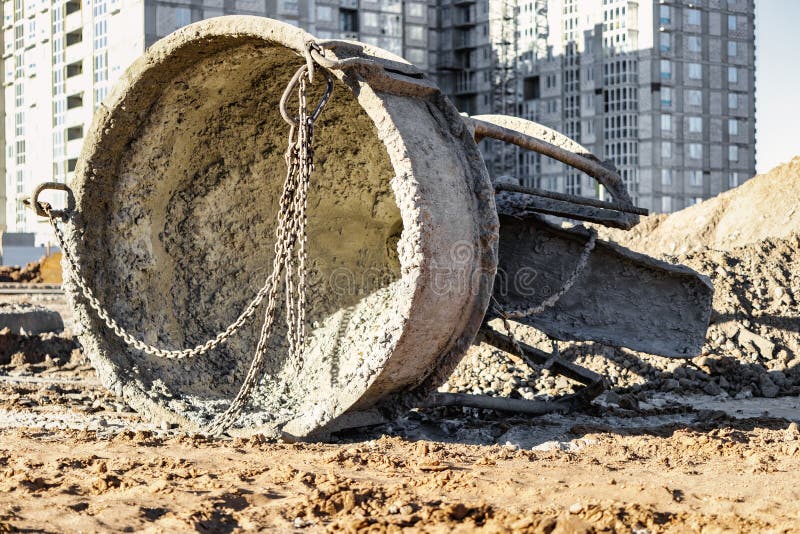 Shoe for Supplying Concrete. a Device for Supplying Concrete with a ...