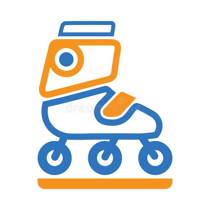 Shoe, Wheel, Wheeled Shoe, Roller Skate Icon Stock Vector ...