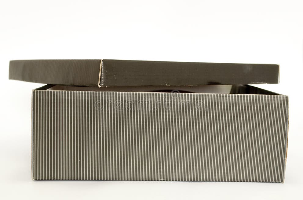 Shoebox imagen de archivo. Imagen de horizontal, caso - 14401733