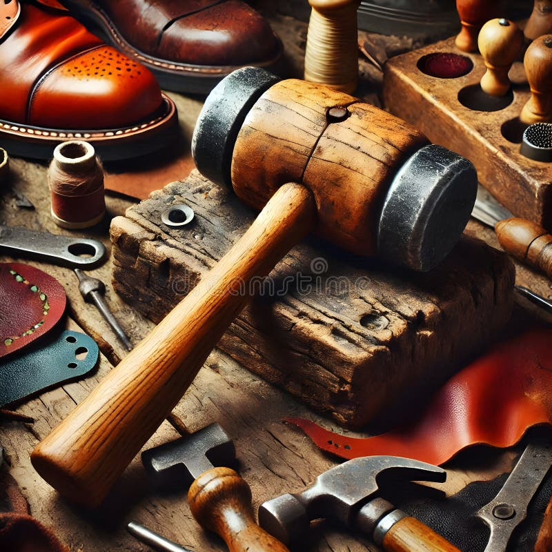 Shoemaker S Tools and Materials Displaying Traditional Craftsmanship ...