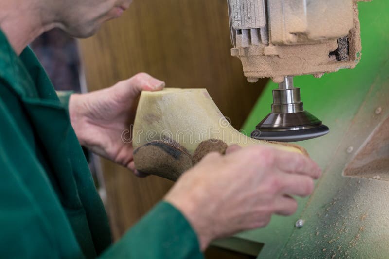 At the shoemaker stock photo. Image of boots, making - 78058270