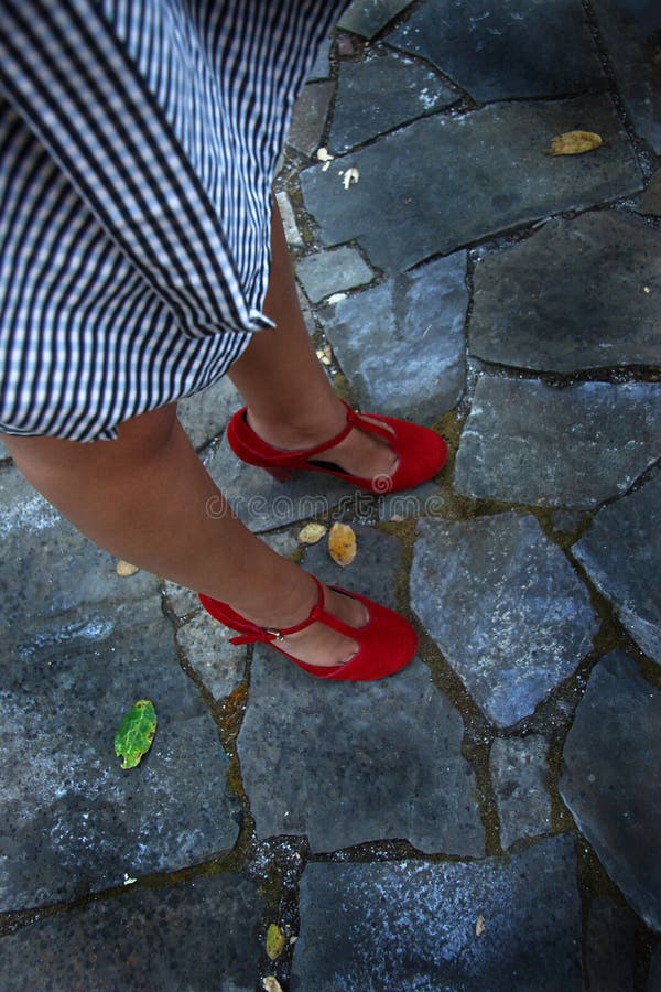 Shoes stock image. Image of still, feet, legs, dress, style - 6281141