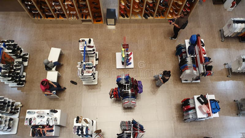 Shoes Area Inside Shopping Mall Editorial Stock Image - Image of mall ...