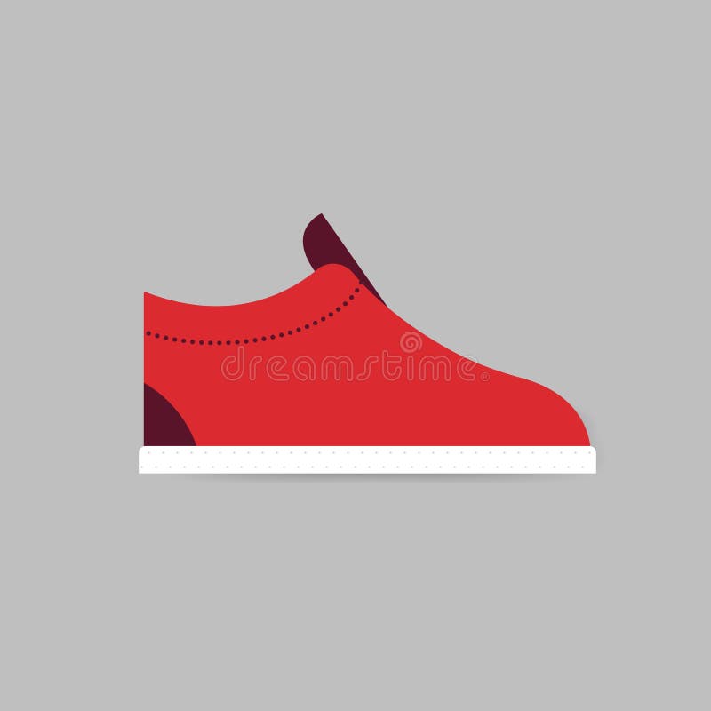 Shoes Design. Colored Sneakers. Sport Shoes. Running Shoes. Vector ...