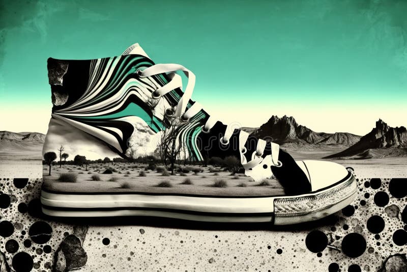 High Contrast Surreal Collage, Created with Generative AI Technology ...