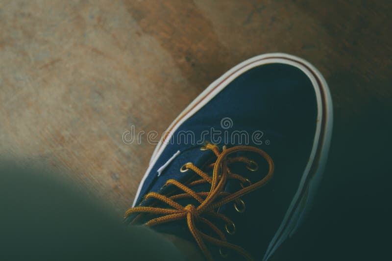 Shoes into the Light with a Sad Boy Stock Photo - Image of circle ...