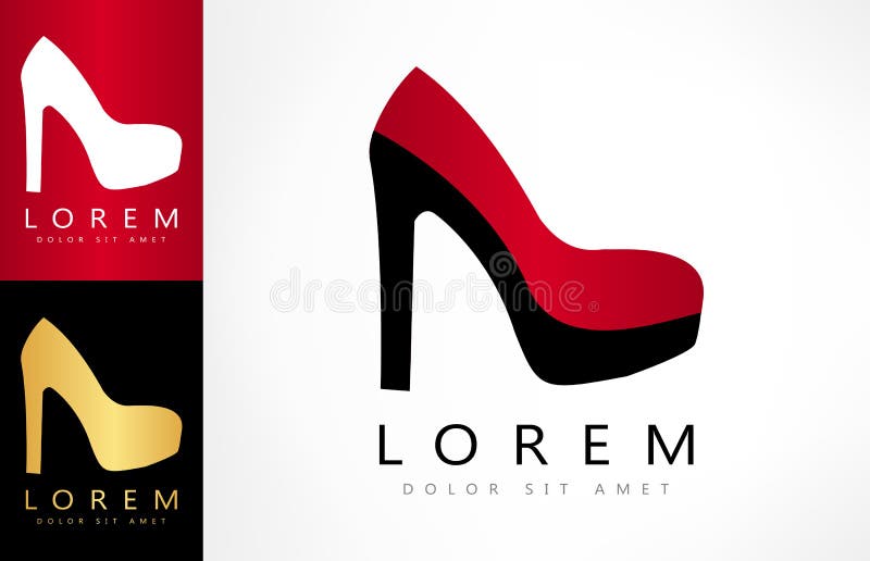 Shoes logo vector stock vector. Illustration of shoes - 118466712